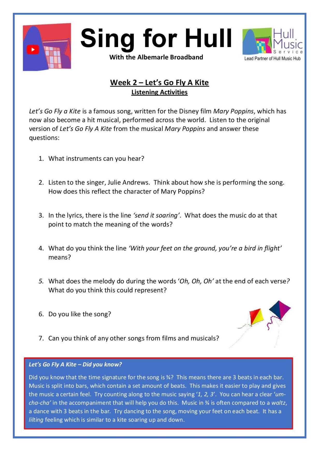 Let’s Go Fly a Kite 2021